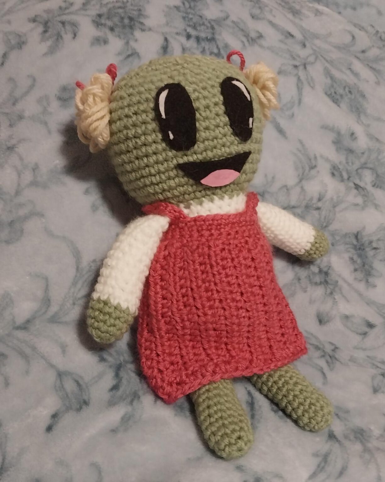 Mona crochet pattern - inspired by Nanalan (pdf copy)