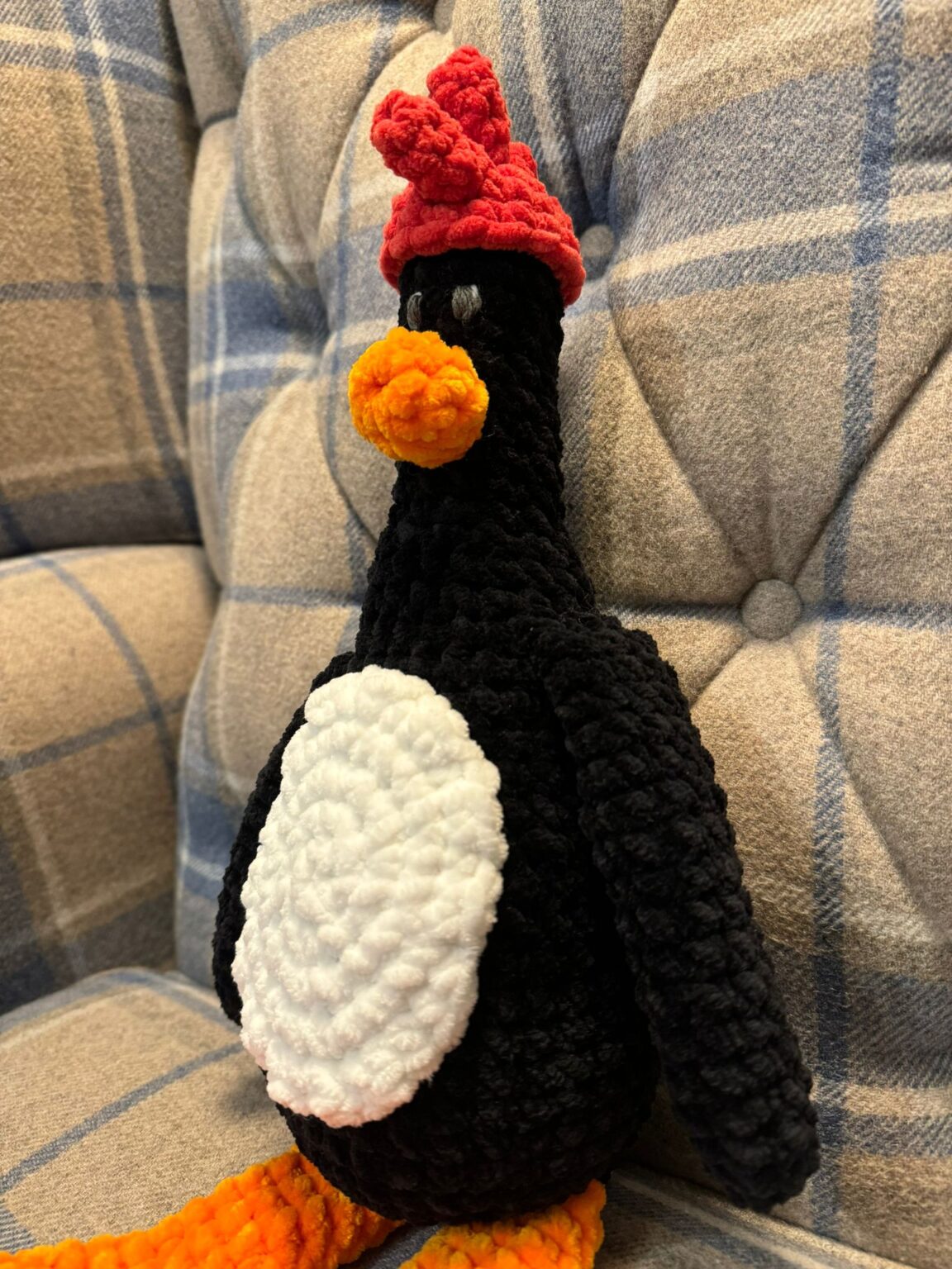 Feathers Mcgraw crochet pattern